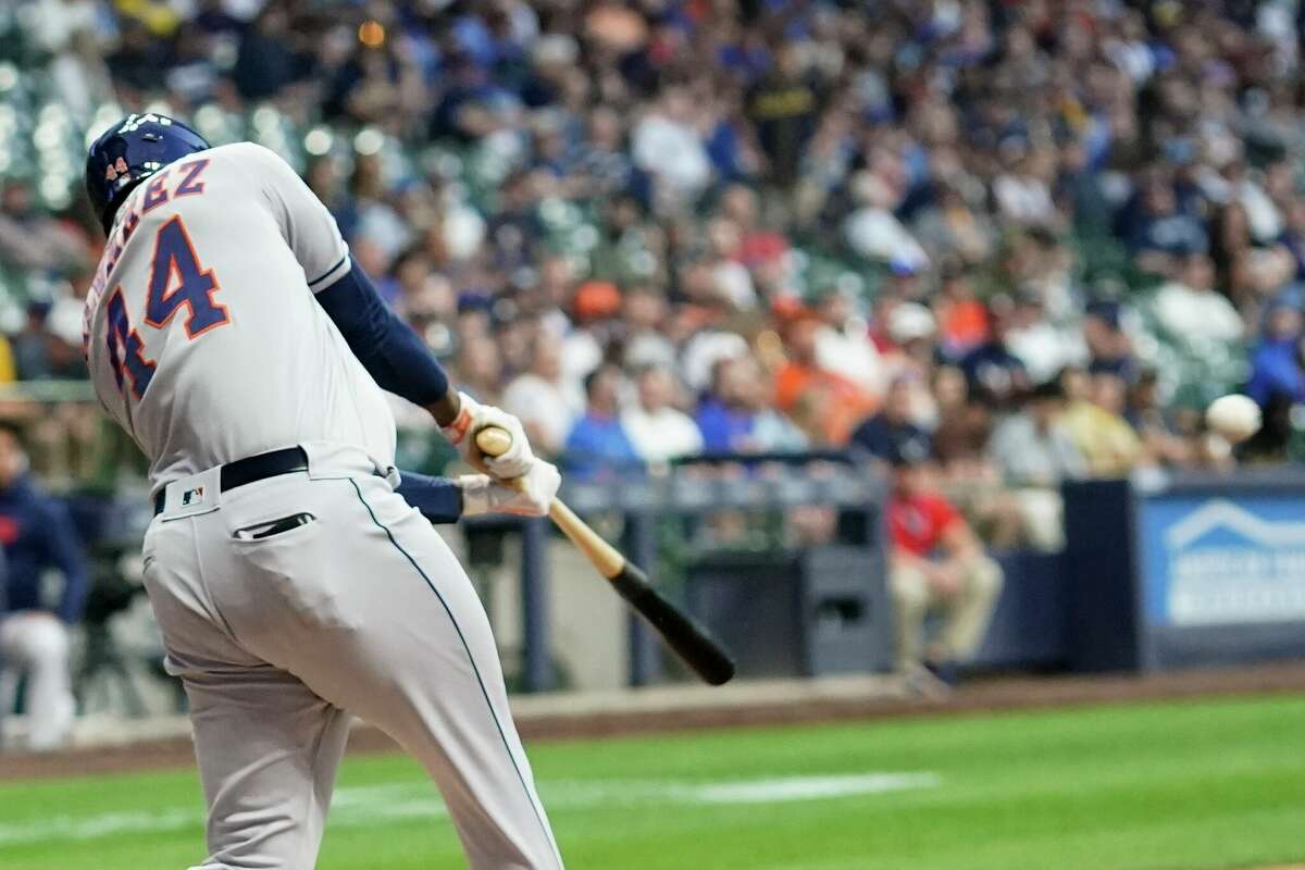 Houston Astros: Yordan Alvarez hits grand slam in win vs. Brewers