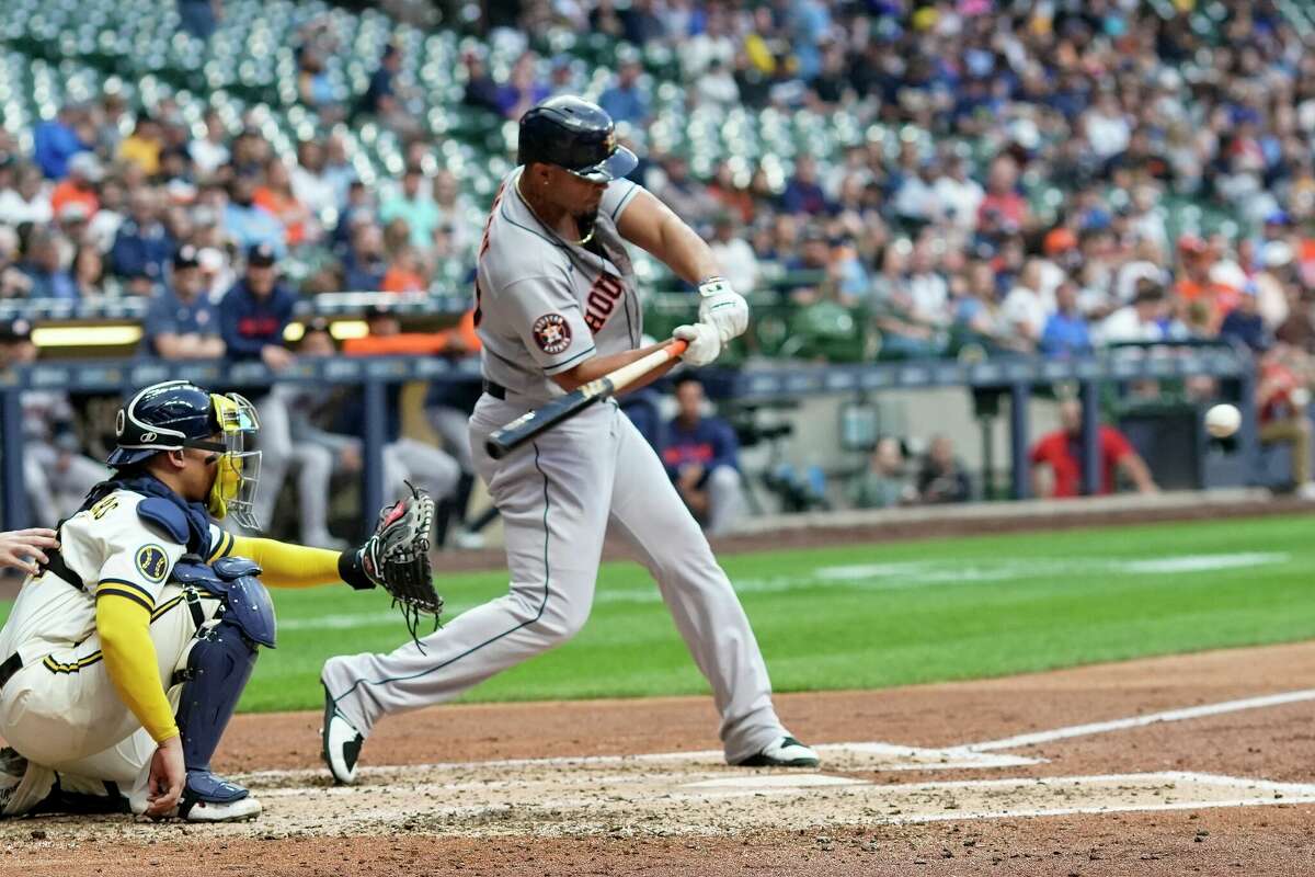 Houston Astros: Yordan Alvarez hits grand slam in win vs. Brewers