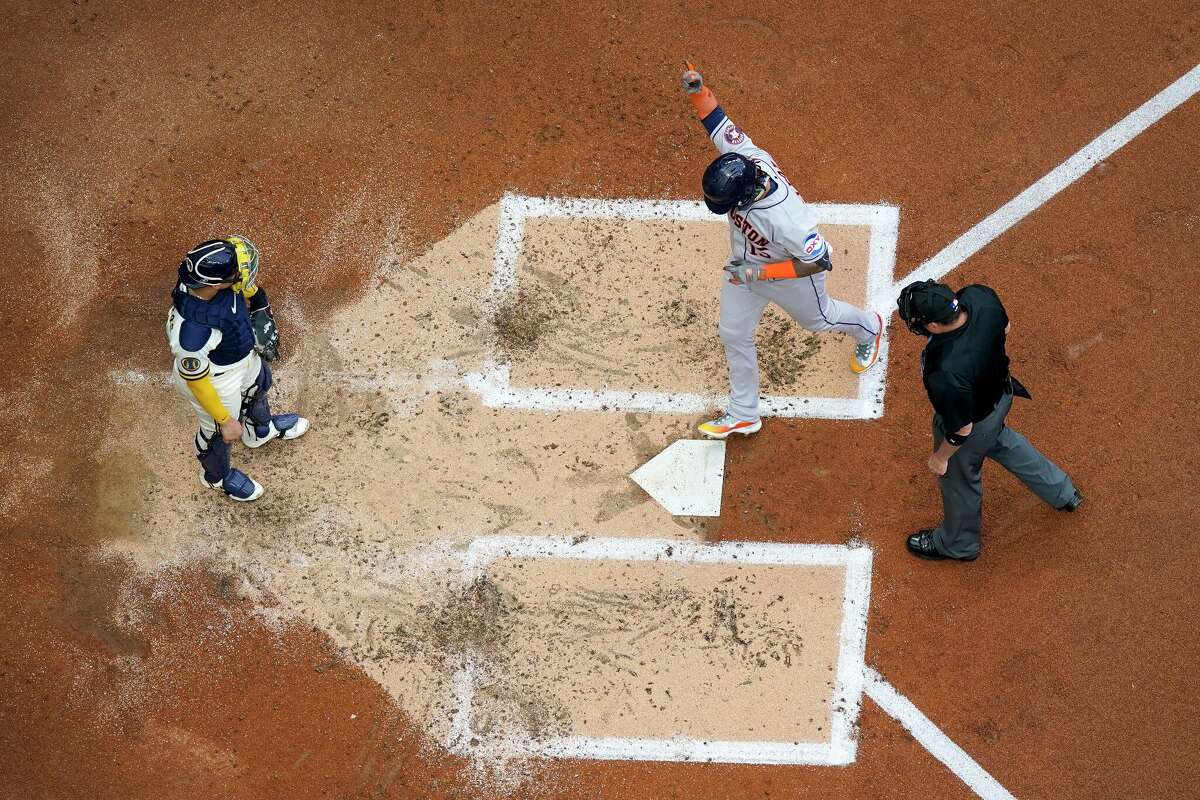 Houston Astros: Yordan Alvarez hits grand slam in win vs. Brewers