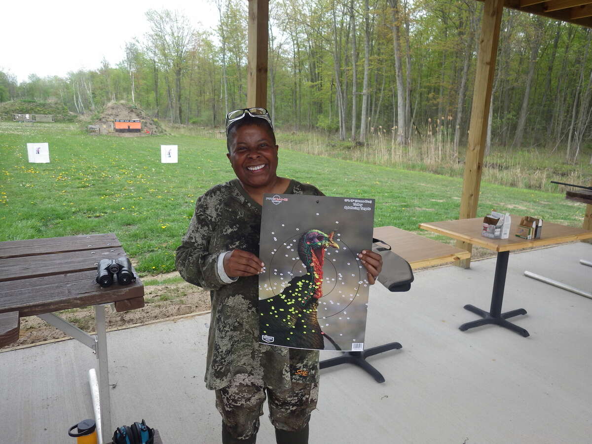 Tom Lounsbury enjoys mentoring in Becoming an Outdoors Woman program