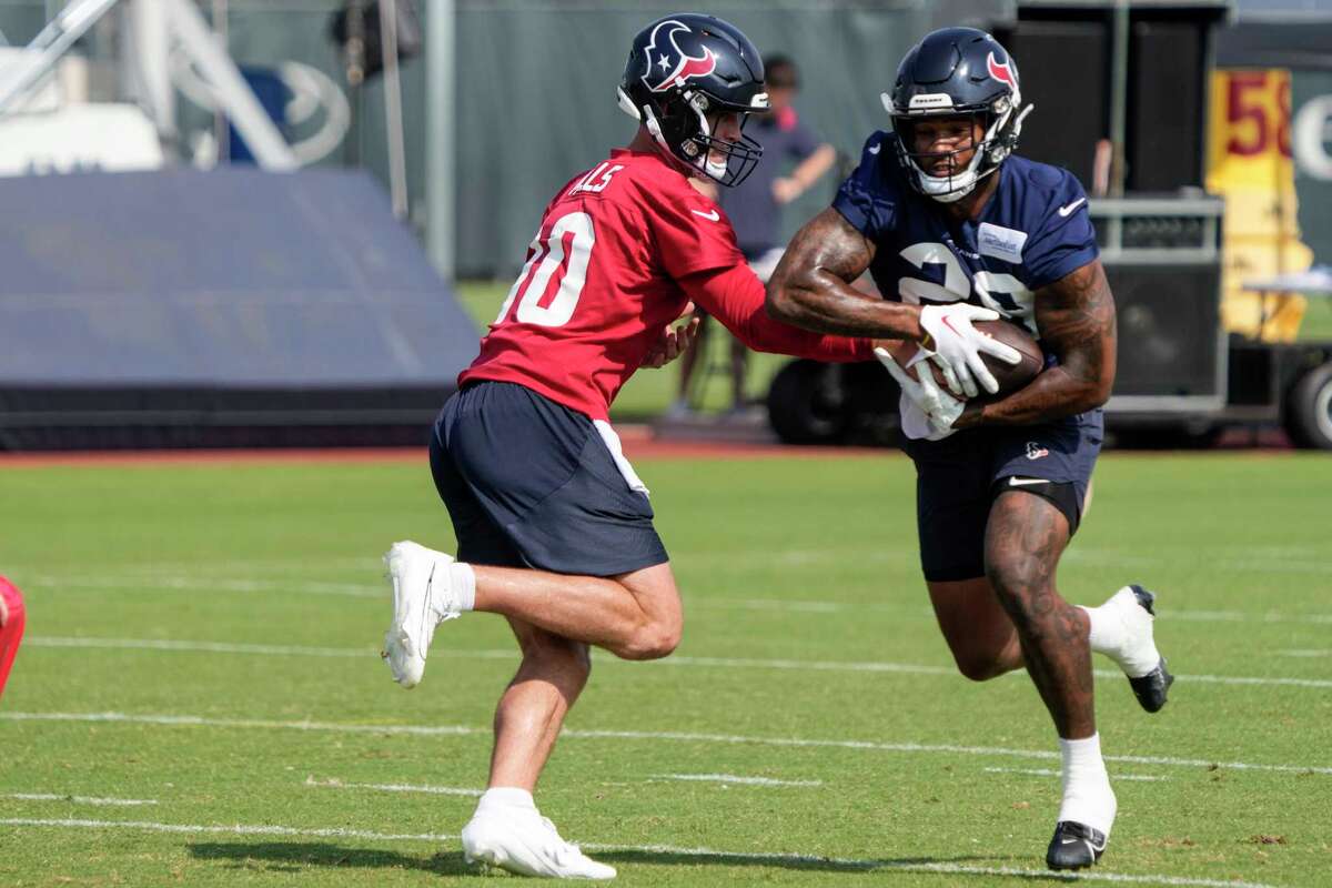 Houston Texans: C.J. Stroud starts out working with second team