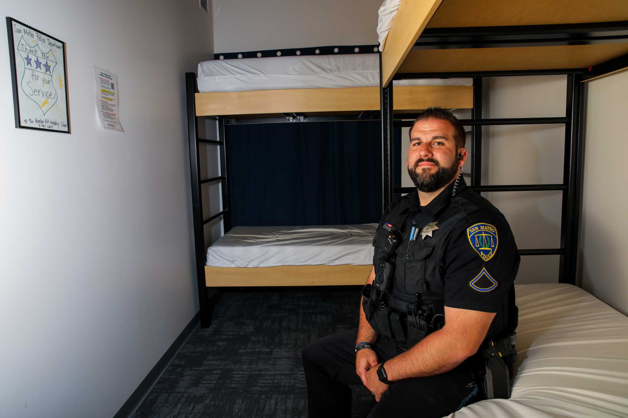 Bay Area police officers sleep in barracks to avoid commutes