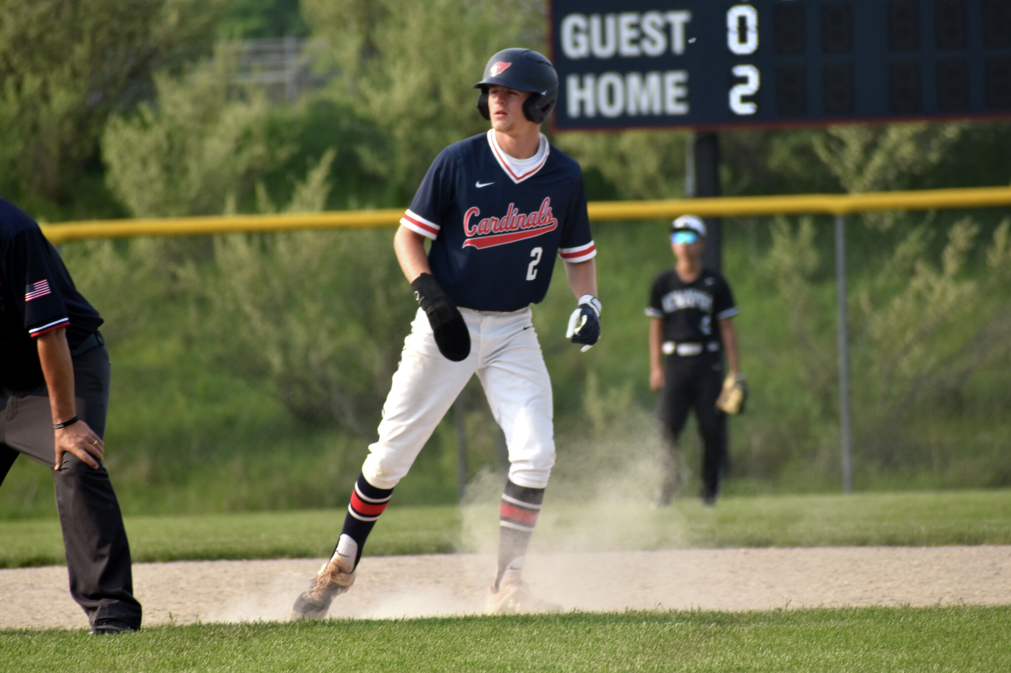 Big Rapids baseball earned the CSAA title with a sweep over Newaygo