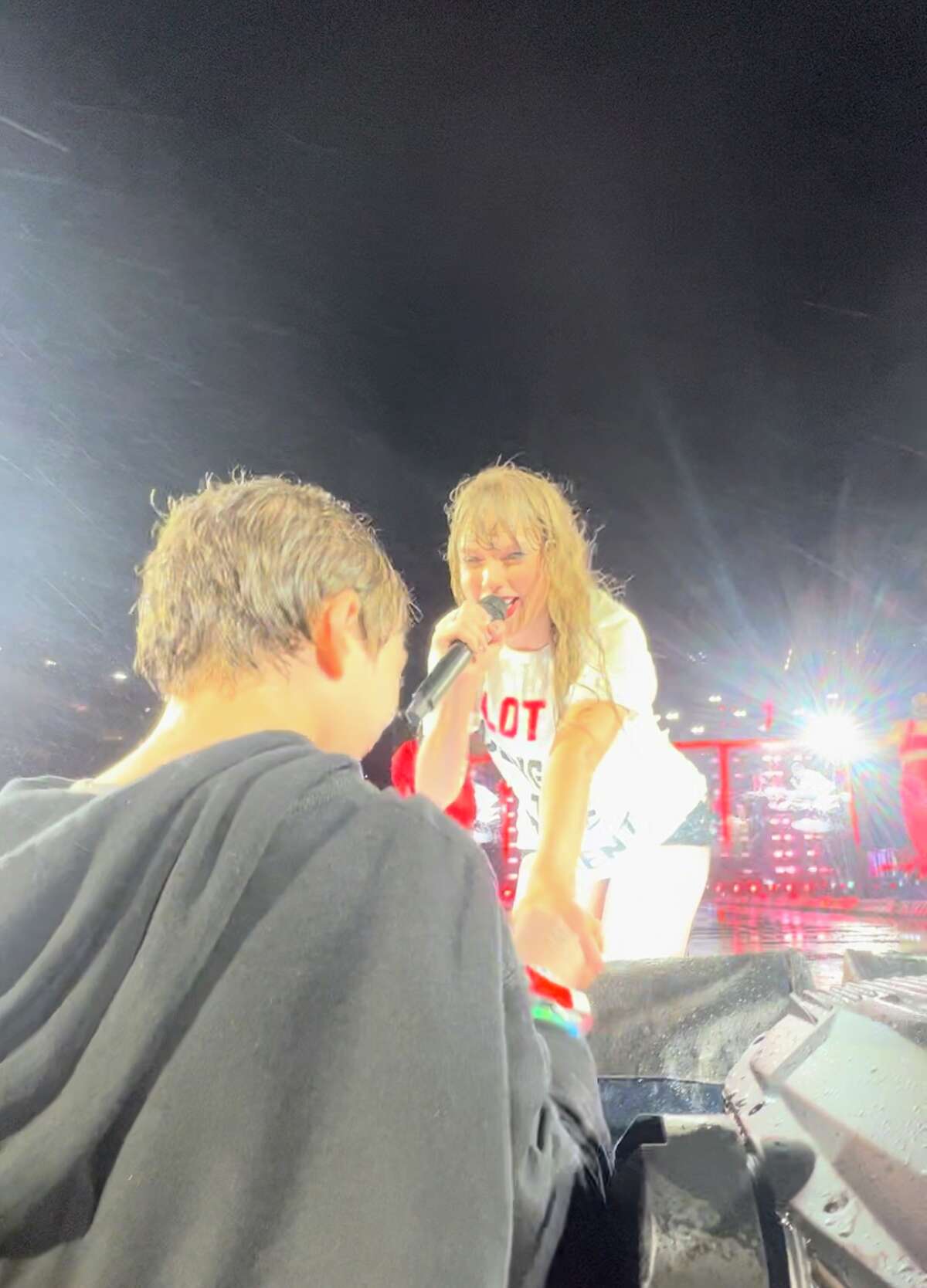 CT Swiftie reunites with Taylor Swift at Gillette Stadium on Saturday,