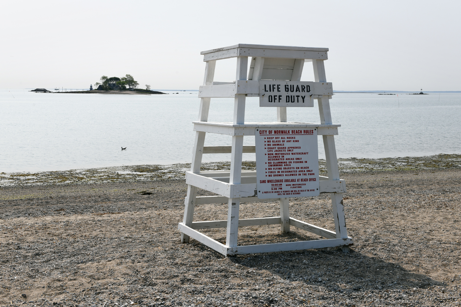 Norwalk's Calf Pasture, Shady beaches reopen for swimming after rain