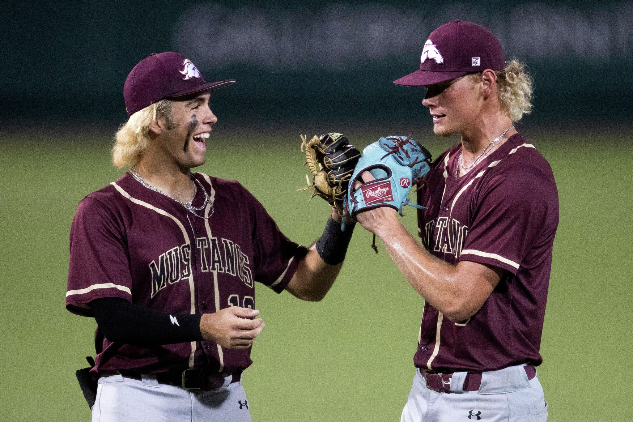 Magnolia West logs another shutout, takes Game 1 over Barbers Hill