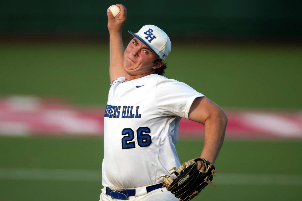 Magnolia West logs another shutout, takes Game 1 over Barbers Hill