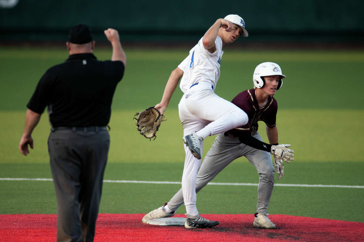 Magnolia West logs another shutout, takes Game 1 over Barbers Hill