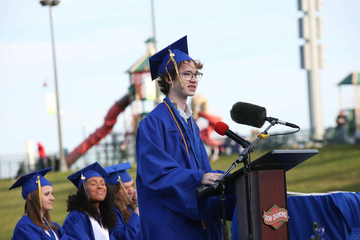 H. H. Dow and Midland High honor their graduates at Dow Diamond