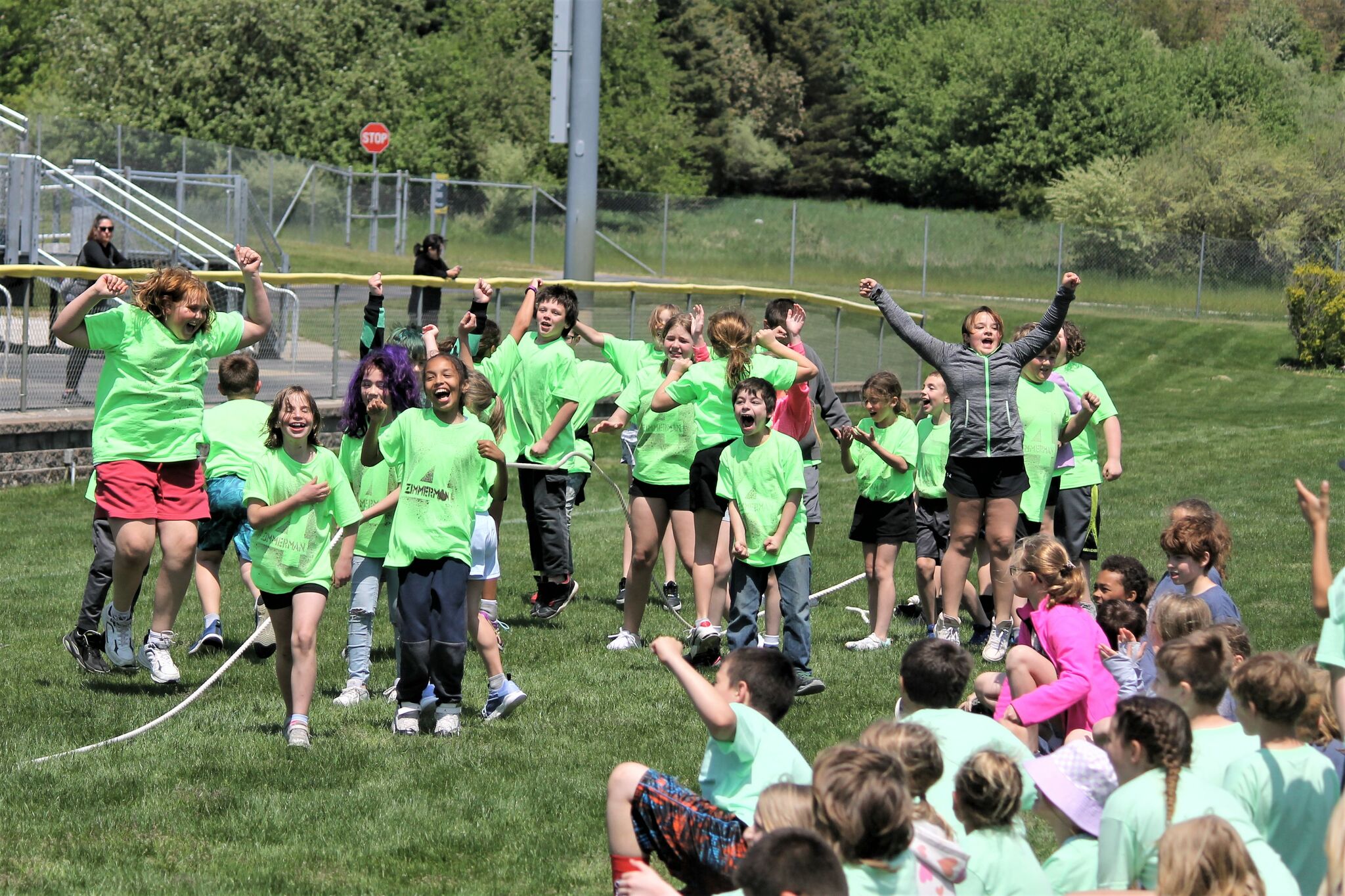 Manistee elementary students enjoy field day