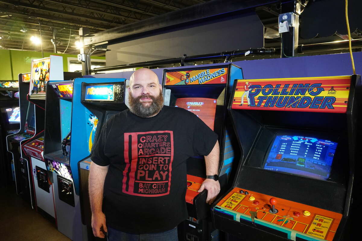 Bay City arcade Crazy Quarters Arcade moves into City Market building