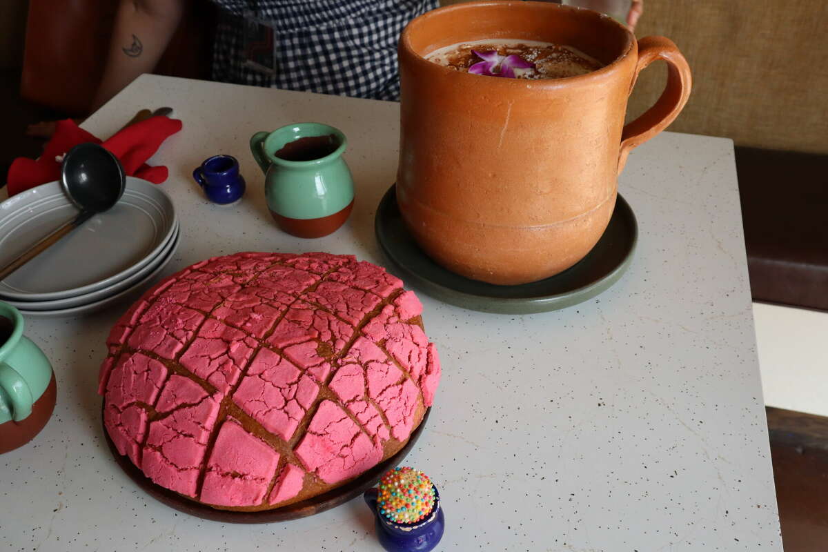 San Antonio's giant concha at Panfila Cantina nails flavors