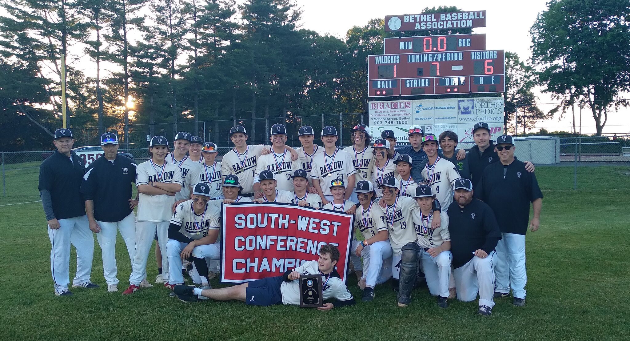 Barlow, Ian Nilsen win first SWC baseball championship
