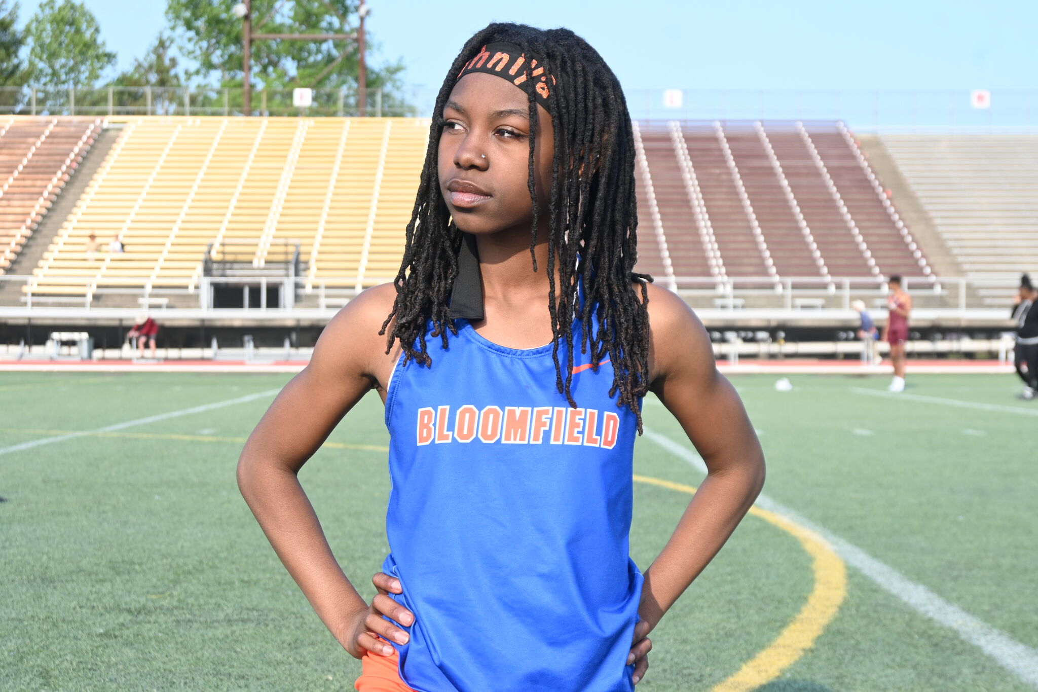 Freshman, state track champion Jahniya Barclay suffers minor setback