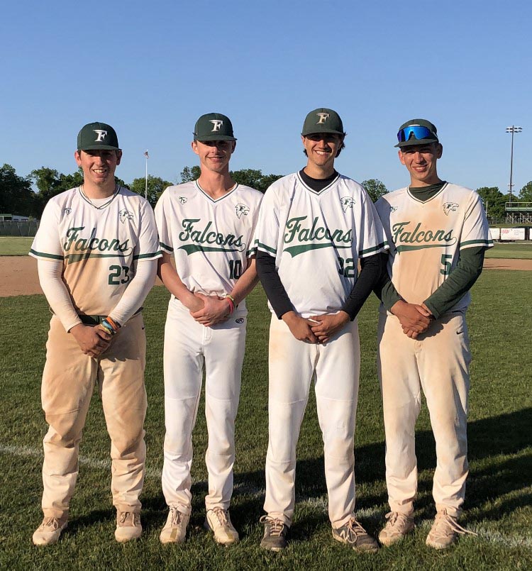 Freeland, Meridian baseball both sweep