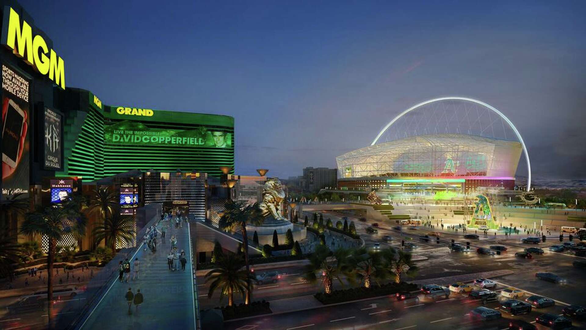 A’s share Las Vegas ballpark renderings; public funds capped at $380M