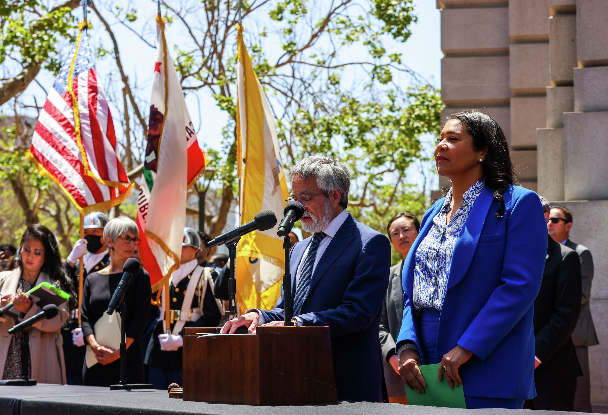 SF Mayor Breed opens command center to tackle open-air drug deals