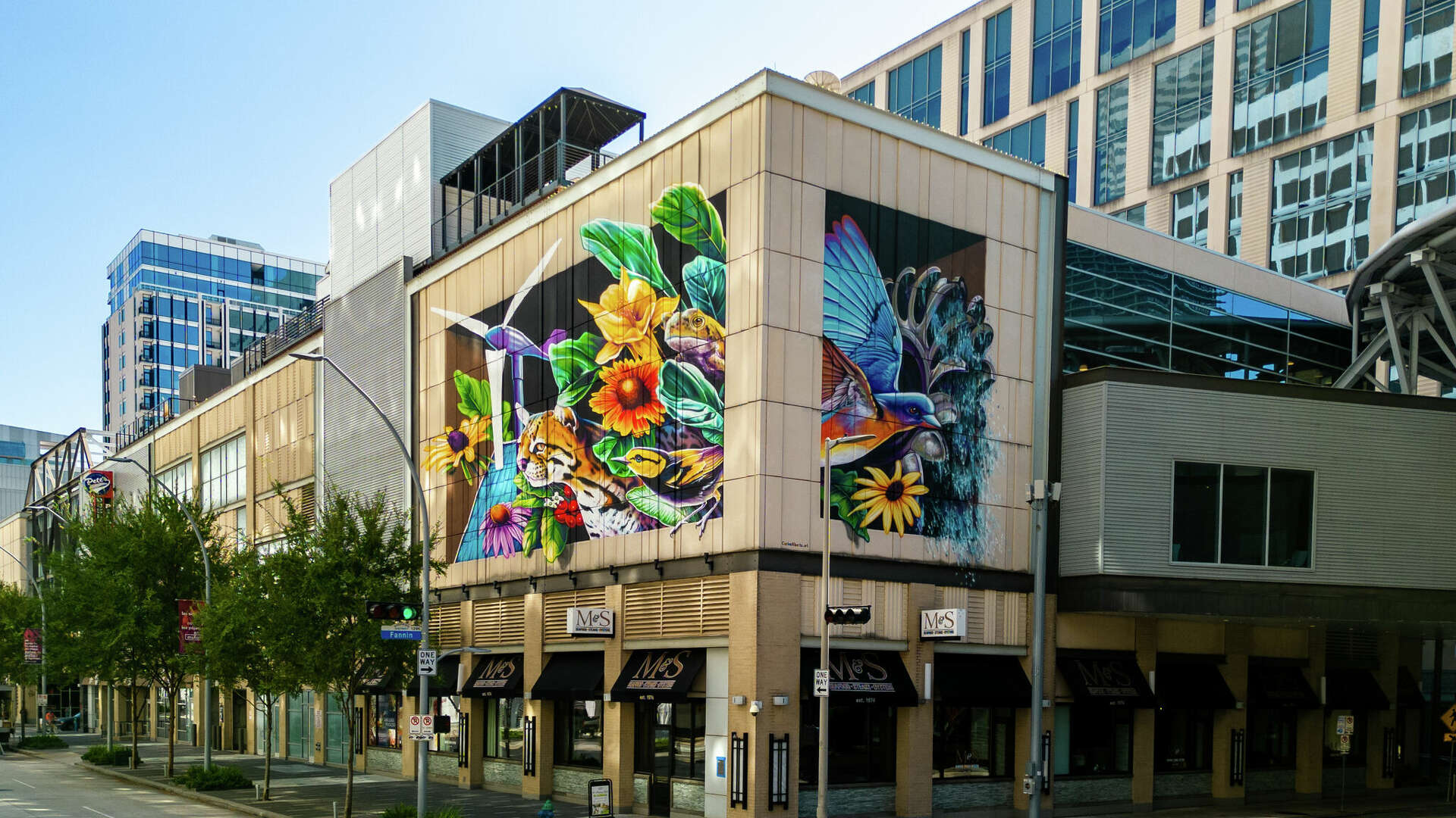 'Big Art. Bigger Change' murals unveiled in downtown Houston