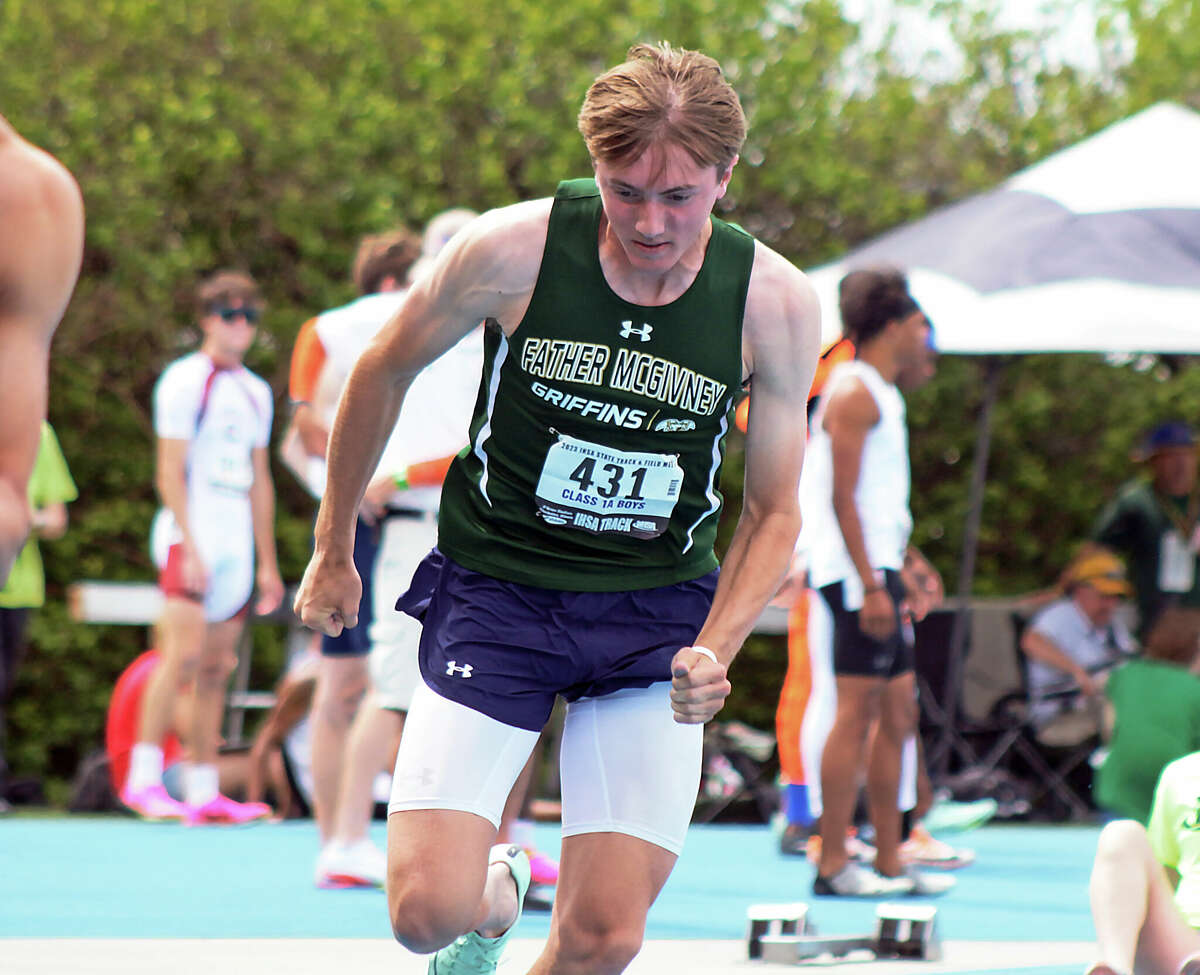 Jacob Huber ends Father McGivney career a state medalist