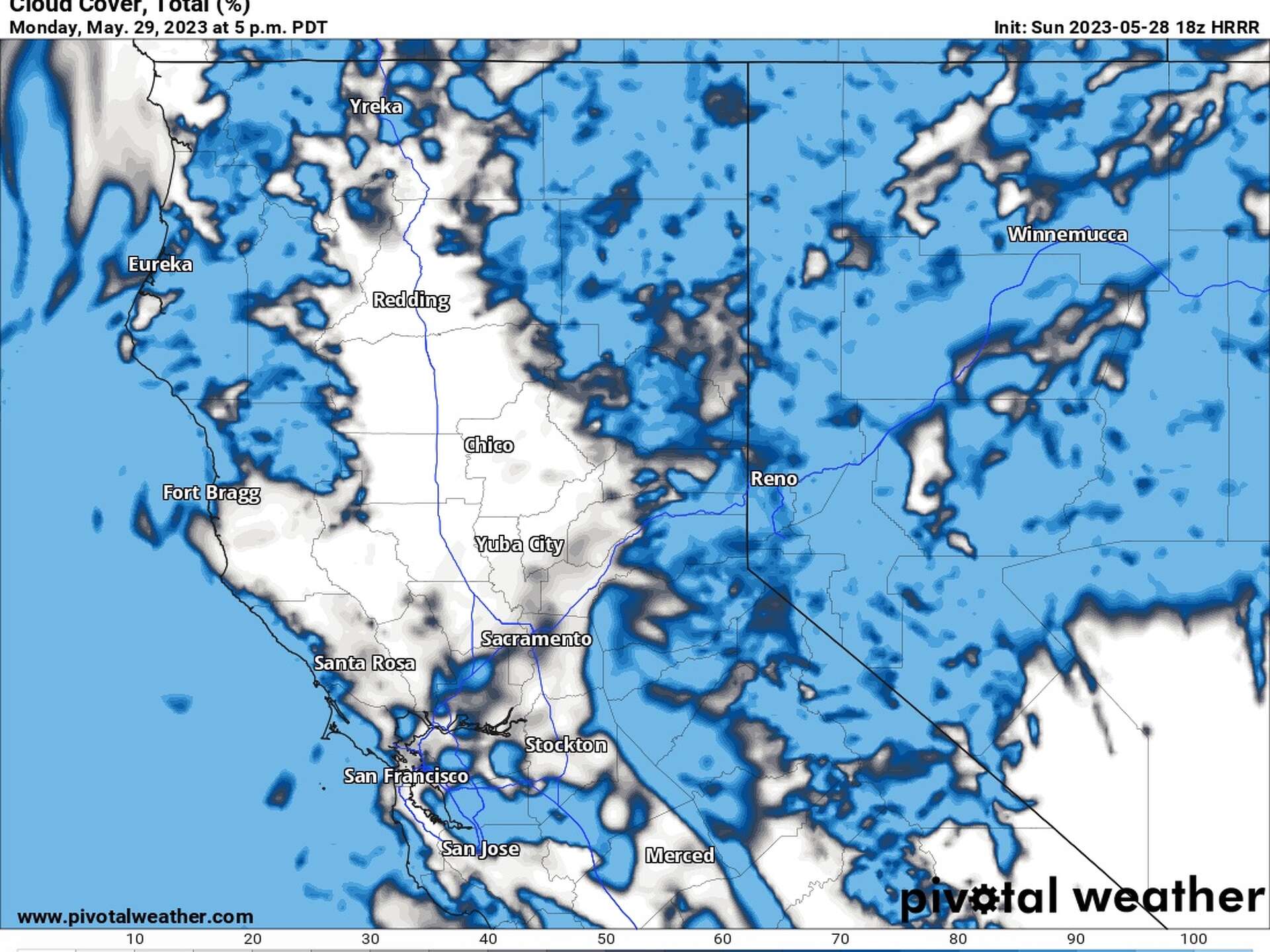 Here's the weather forecast for Bay Area cities on Memorial Day