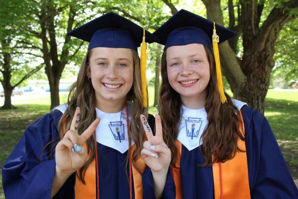 Twins share special honor on graduation day