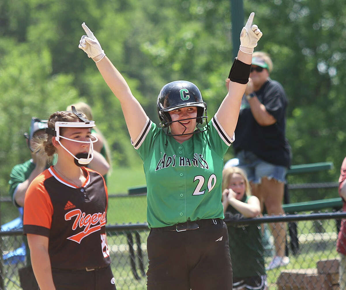 Hawks can't get four, fall to Illini Bluffs in 8 at super