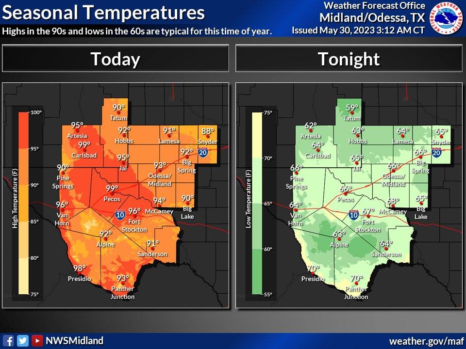 Midland summer weather forecast: June starts off with thunderstorms