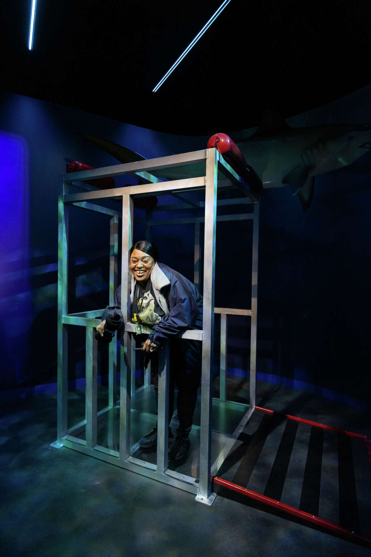 Houston museum's interactive aquarium, shark exhibit now open