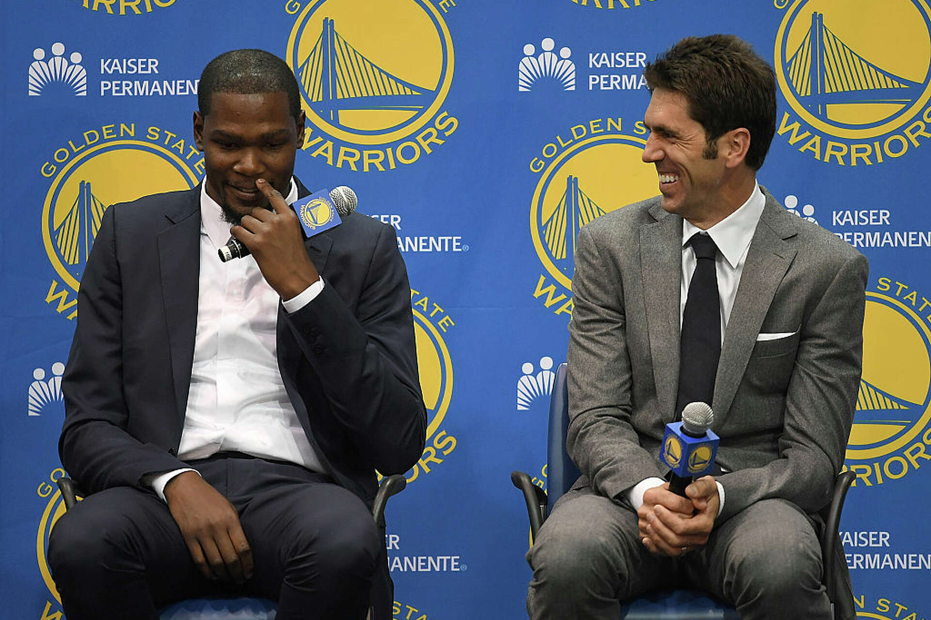 Bob Myers' Warriors goodbye featured surprising dose of Kevin Durant
