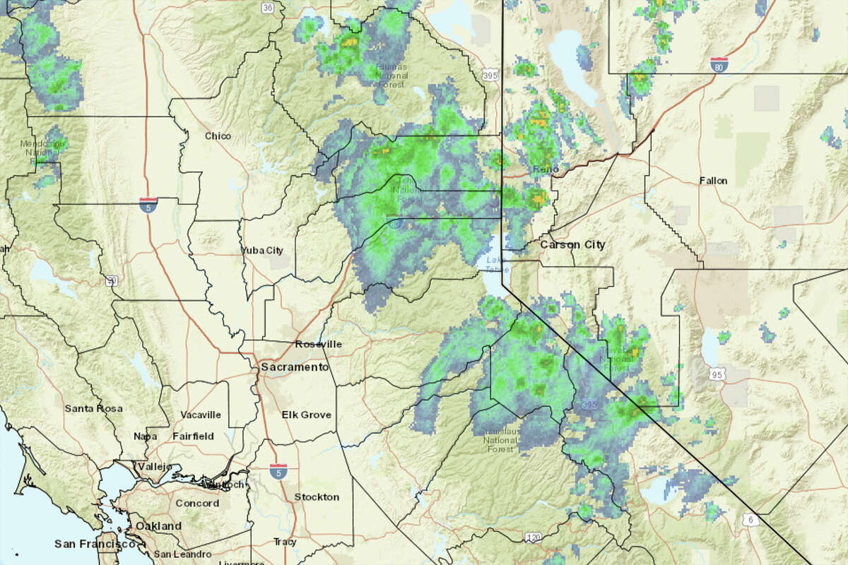 Flood watch issued for Tahoe area as thunderstorms hit Sierra