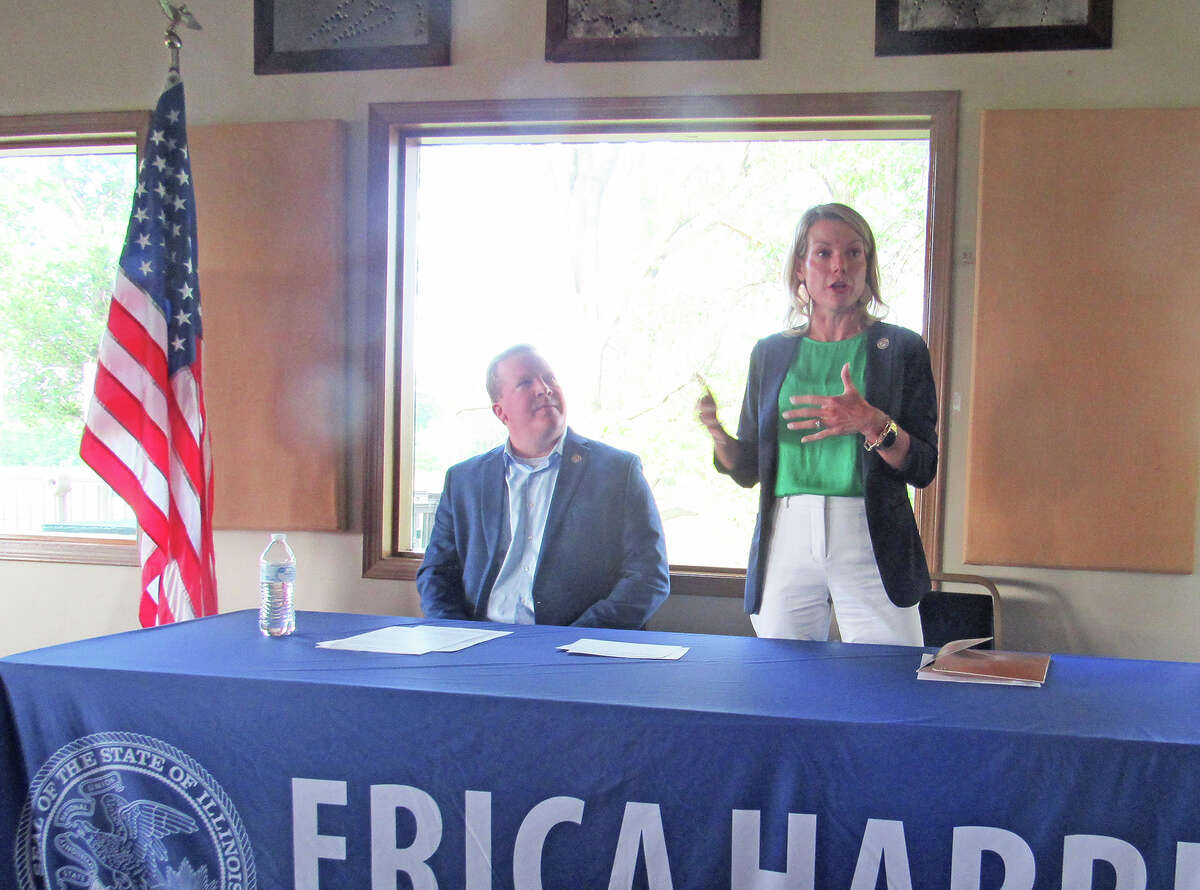 Republicans Plummer, Harriss host town hall event in Edwardsville