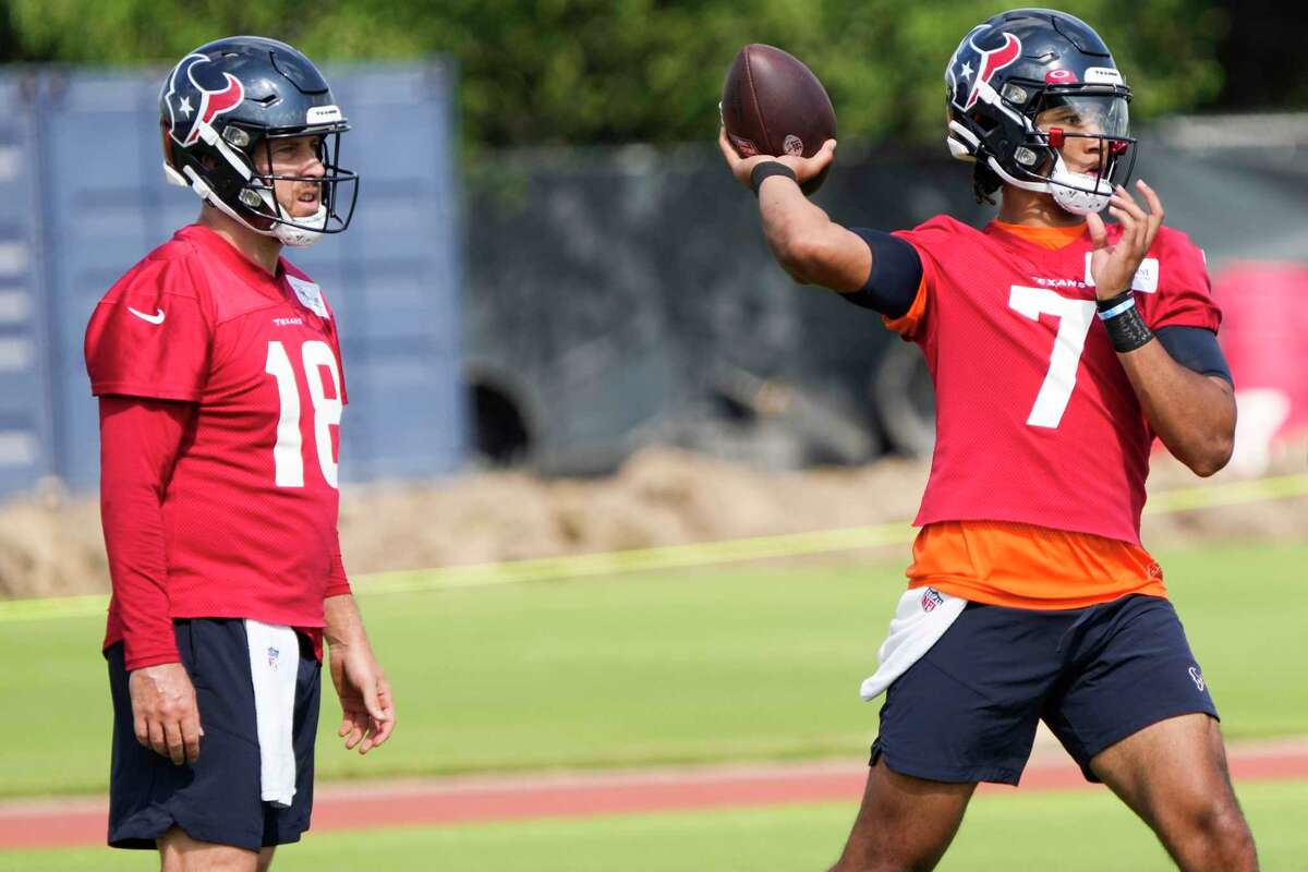 Texans' C.J. Stroud 'way ahead of pace' working with 1st-team offense