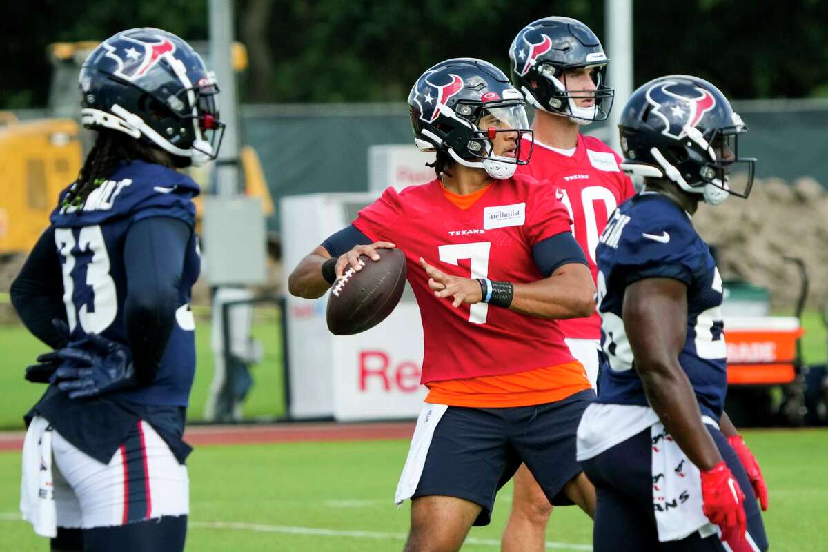 Texans' C.J. Stroud 'way ahead of pace' working with 1st-team offense