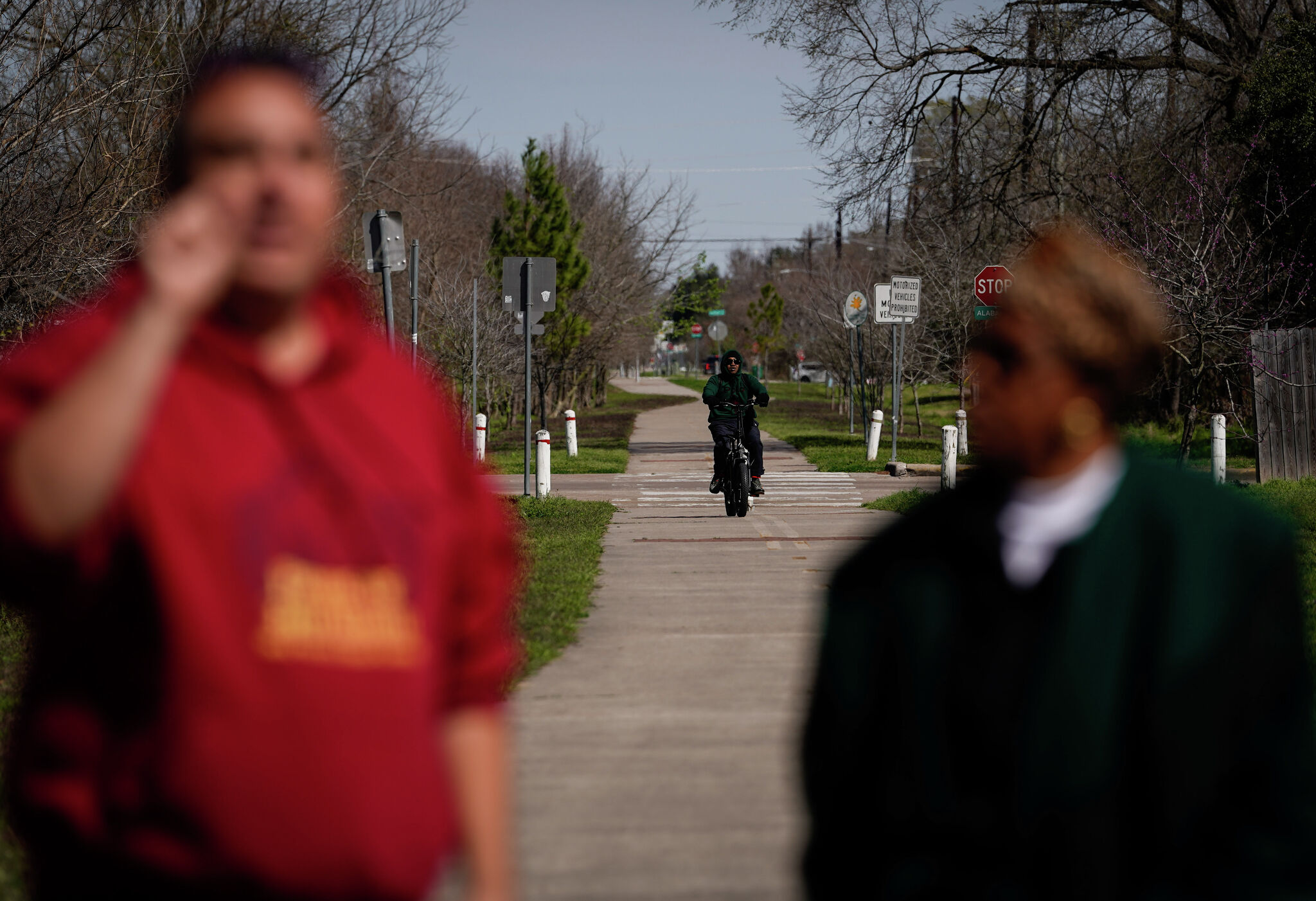 At least 5 cyclists attacked on downtown Houston bike trail