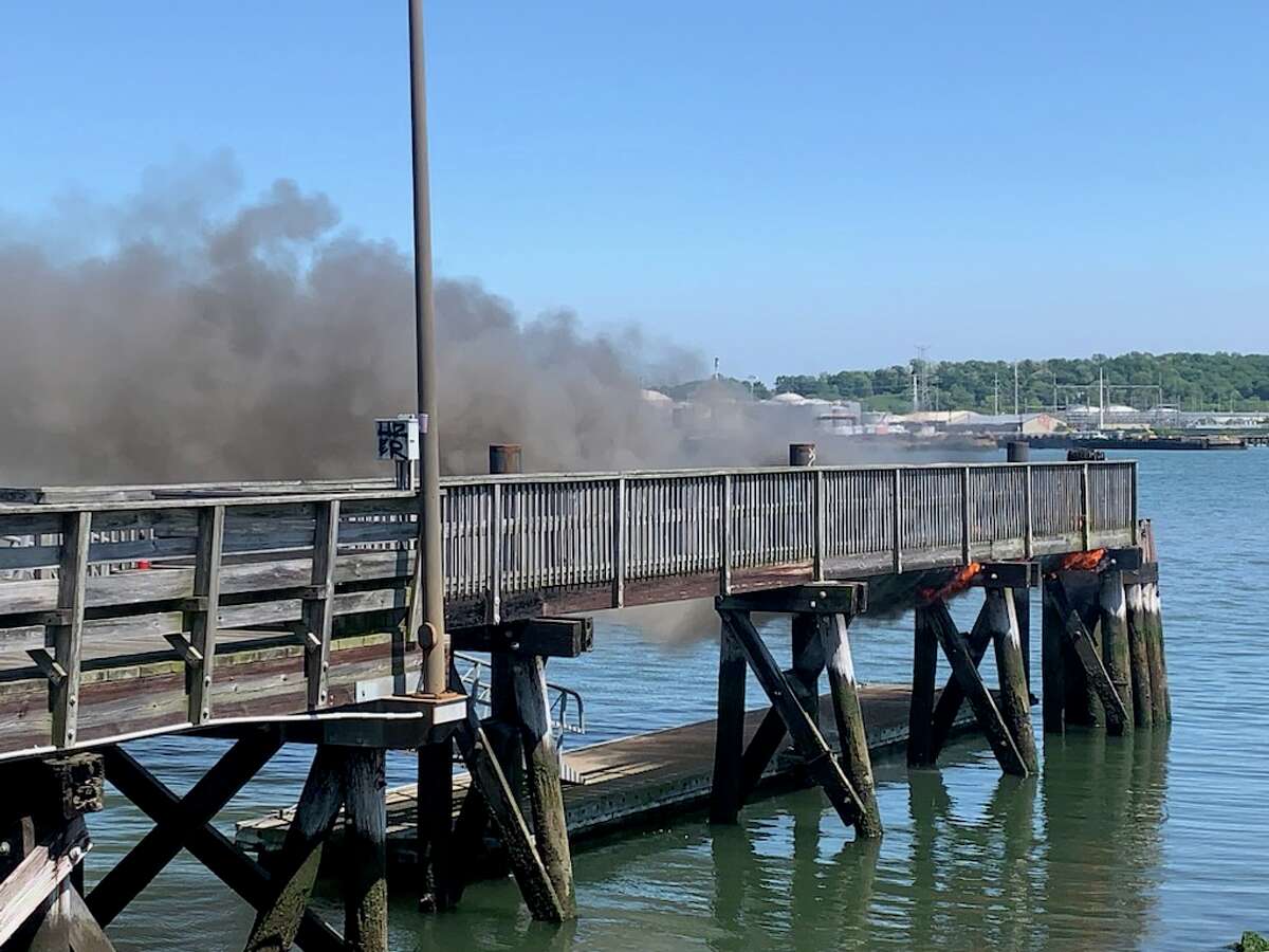 New Haven chief: Fire at Long Wharf boat launch under investigation