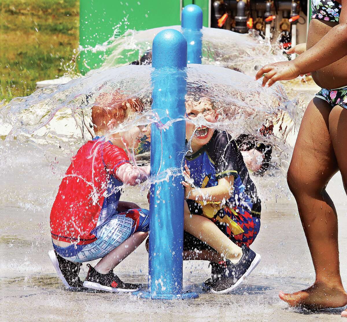 Wet ways to beat the heat in Godfrey