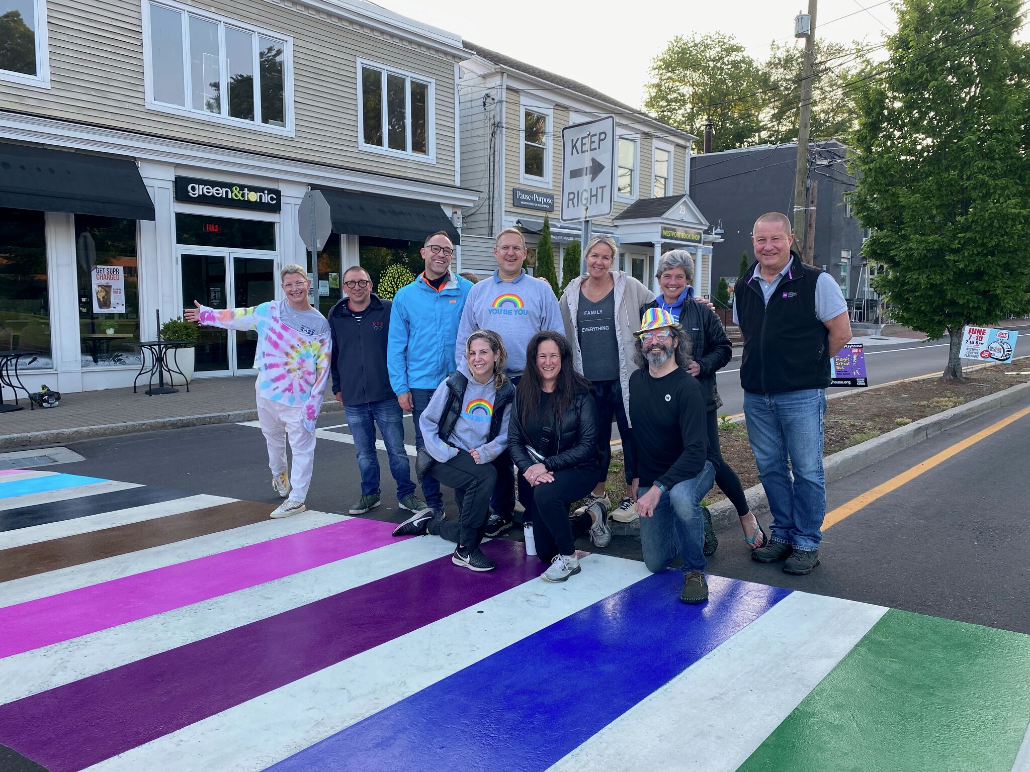 Westport raises $30k in 3 days for permanent pride crosswalk