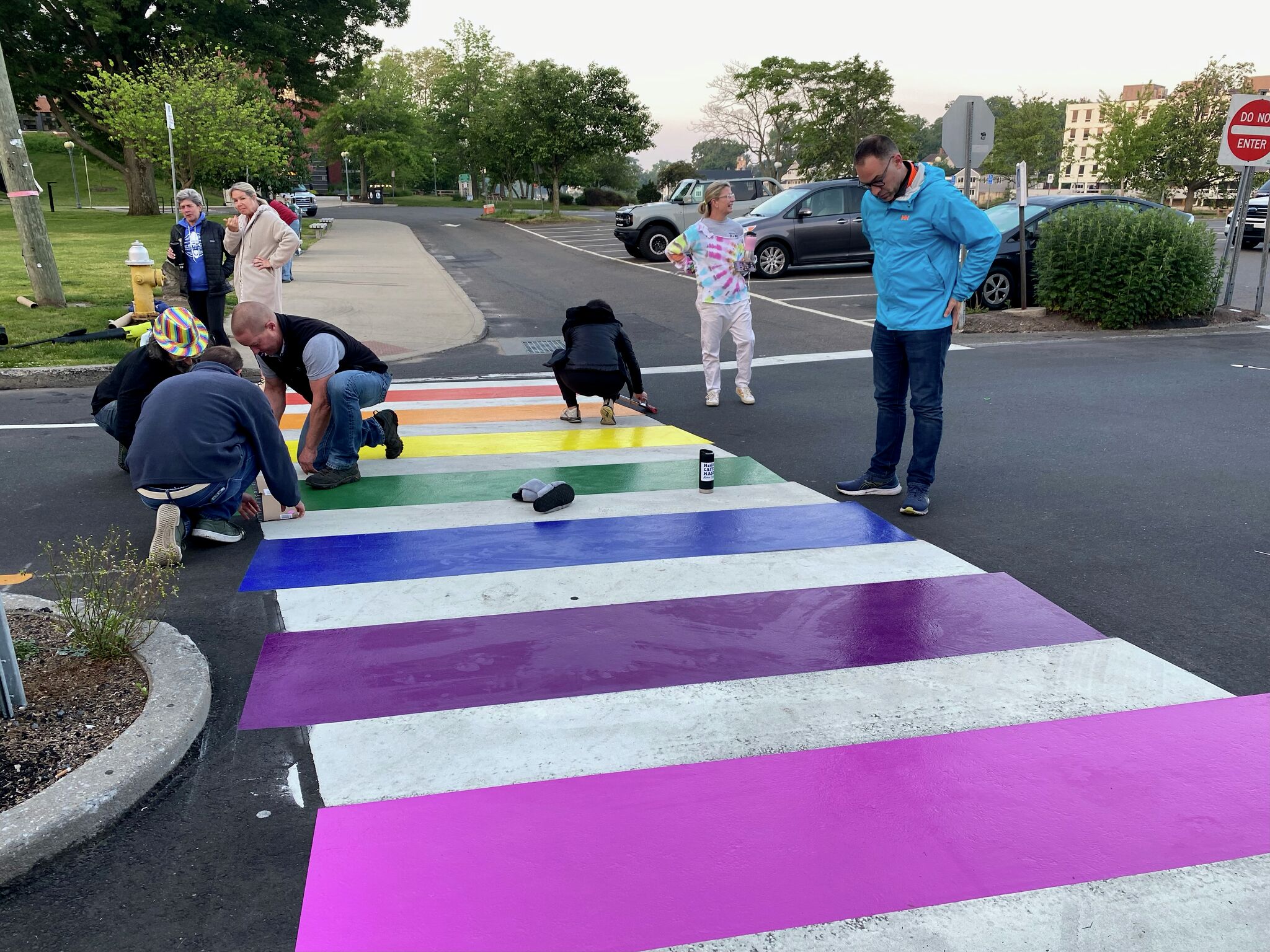 Westport's pride crosswalk to become permanent