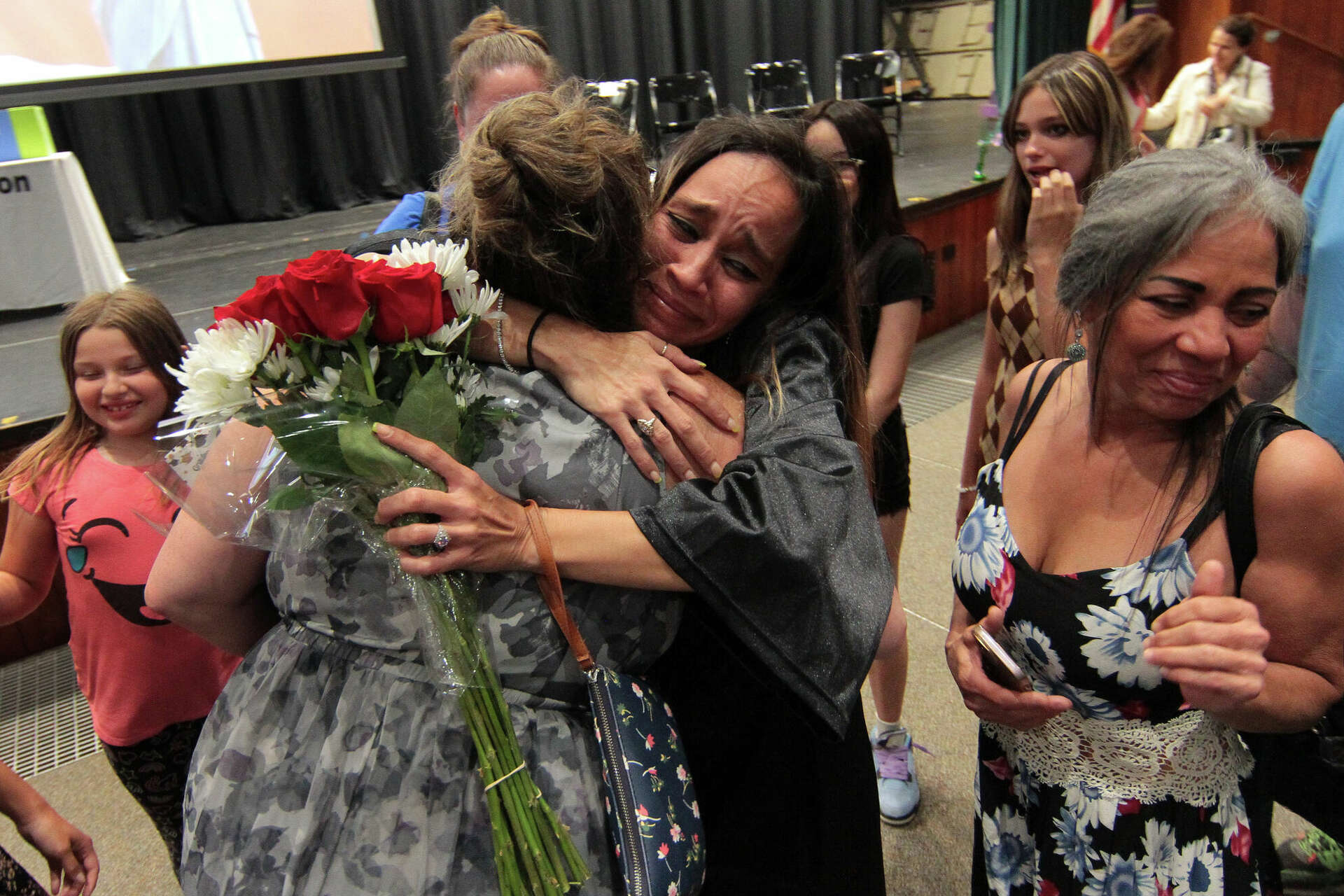 Photos: Stamford families celebrate graduation as adults earn GEDs