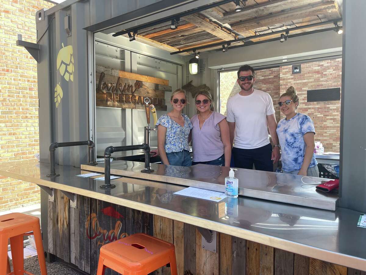 First night of Larkin Beer Garden