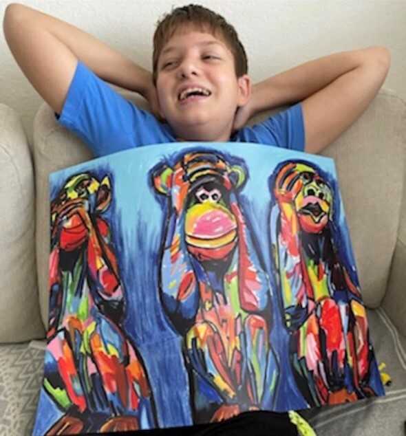Nonverbal teen with autism speaks through paintings you have to see to ...