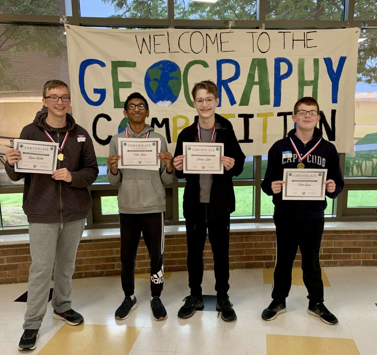 School times: Students win scholarships, geography competitions