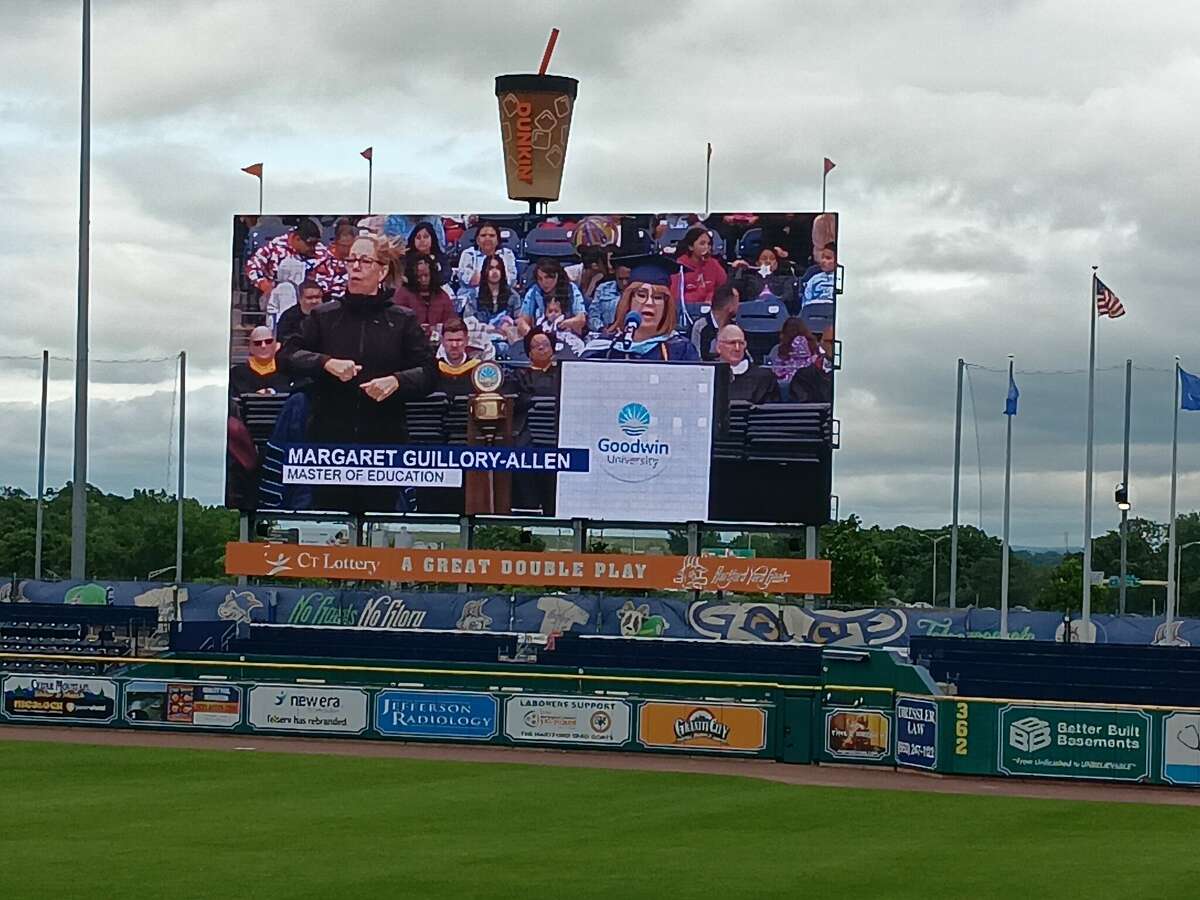 Goodwin University graduates more than 400 students at Dunkin' Park