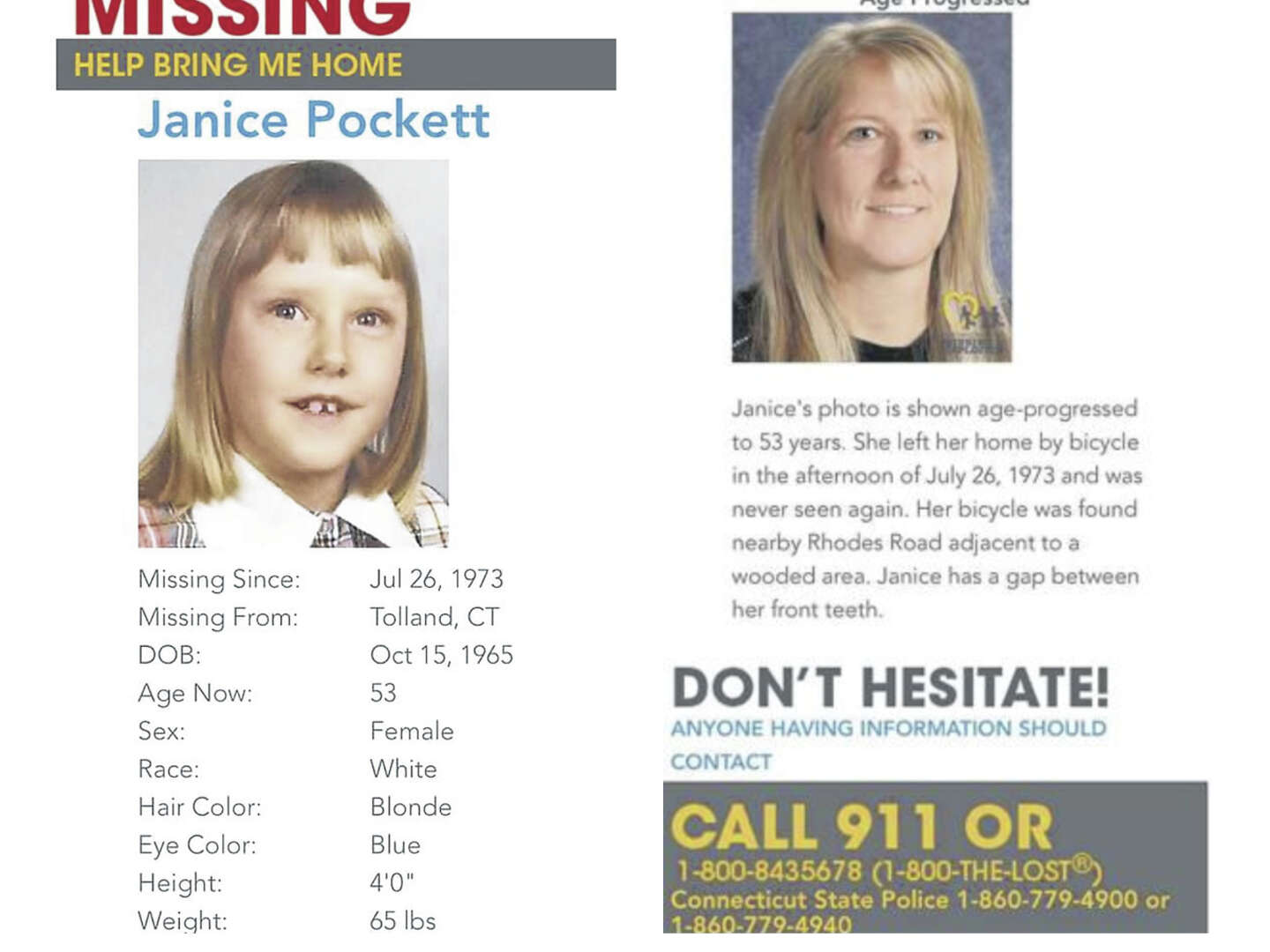 Family of CT girl who went missing 50 years ago seeks answers