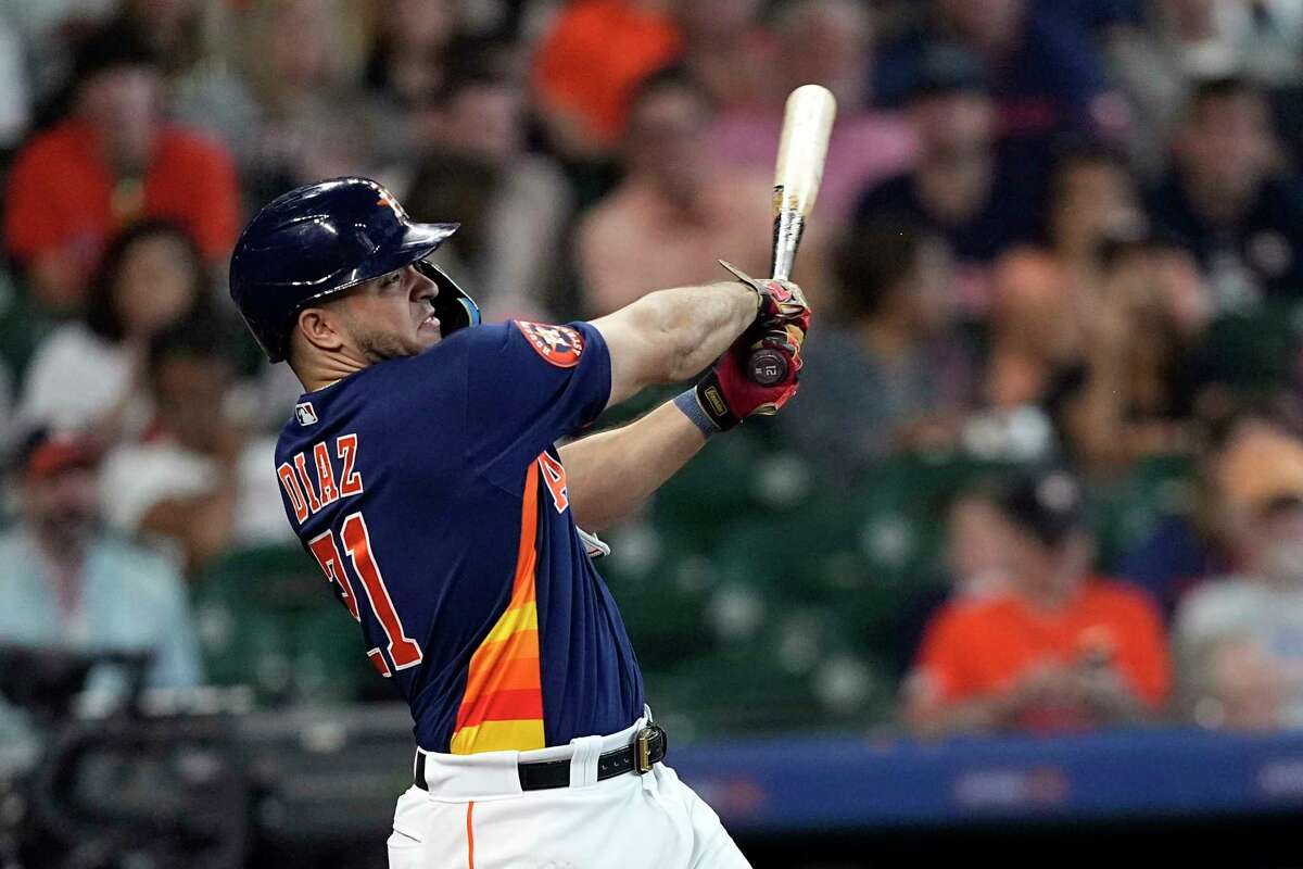 Houston Astros' J.P. France is in full command of his arsenal