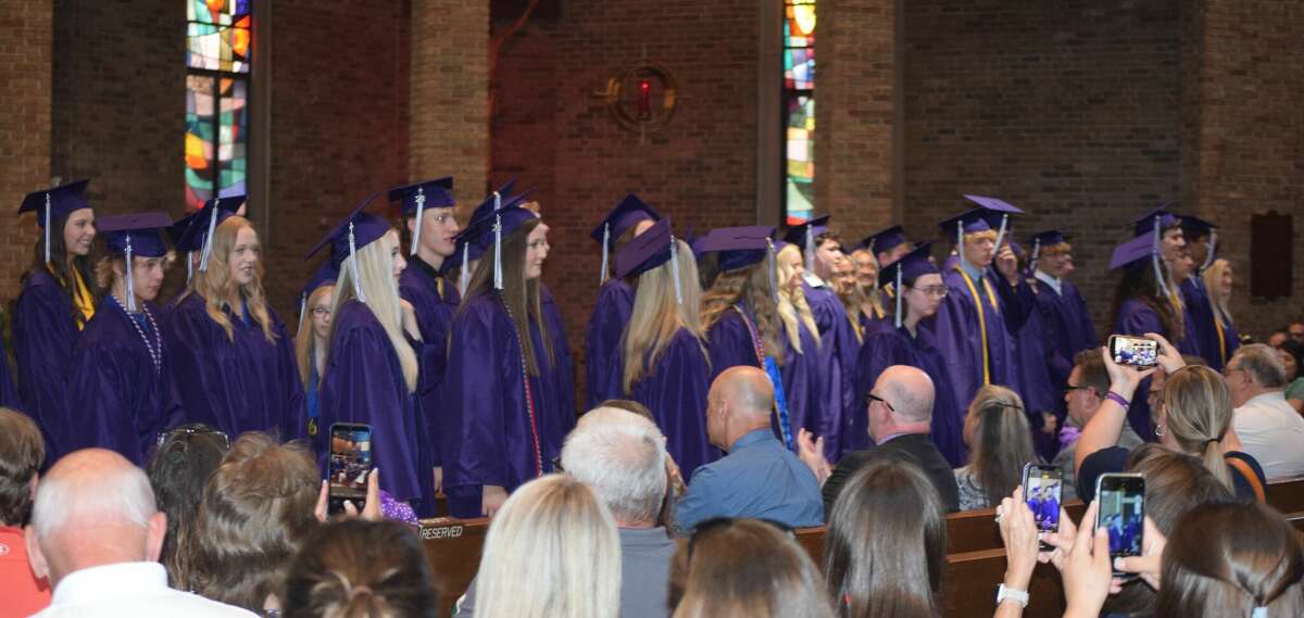 Routt Catholic High School seniors graduate