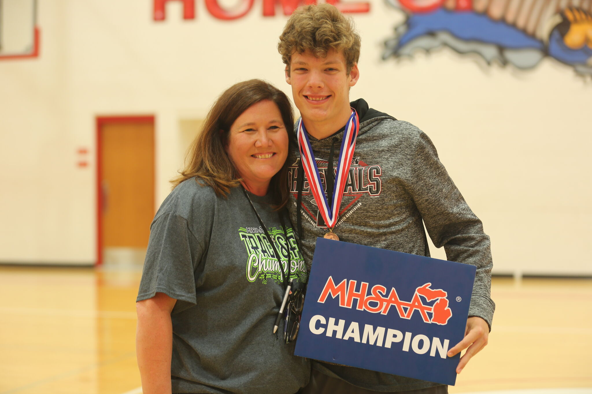 Caseville celebrates individual track state championship