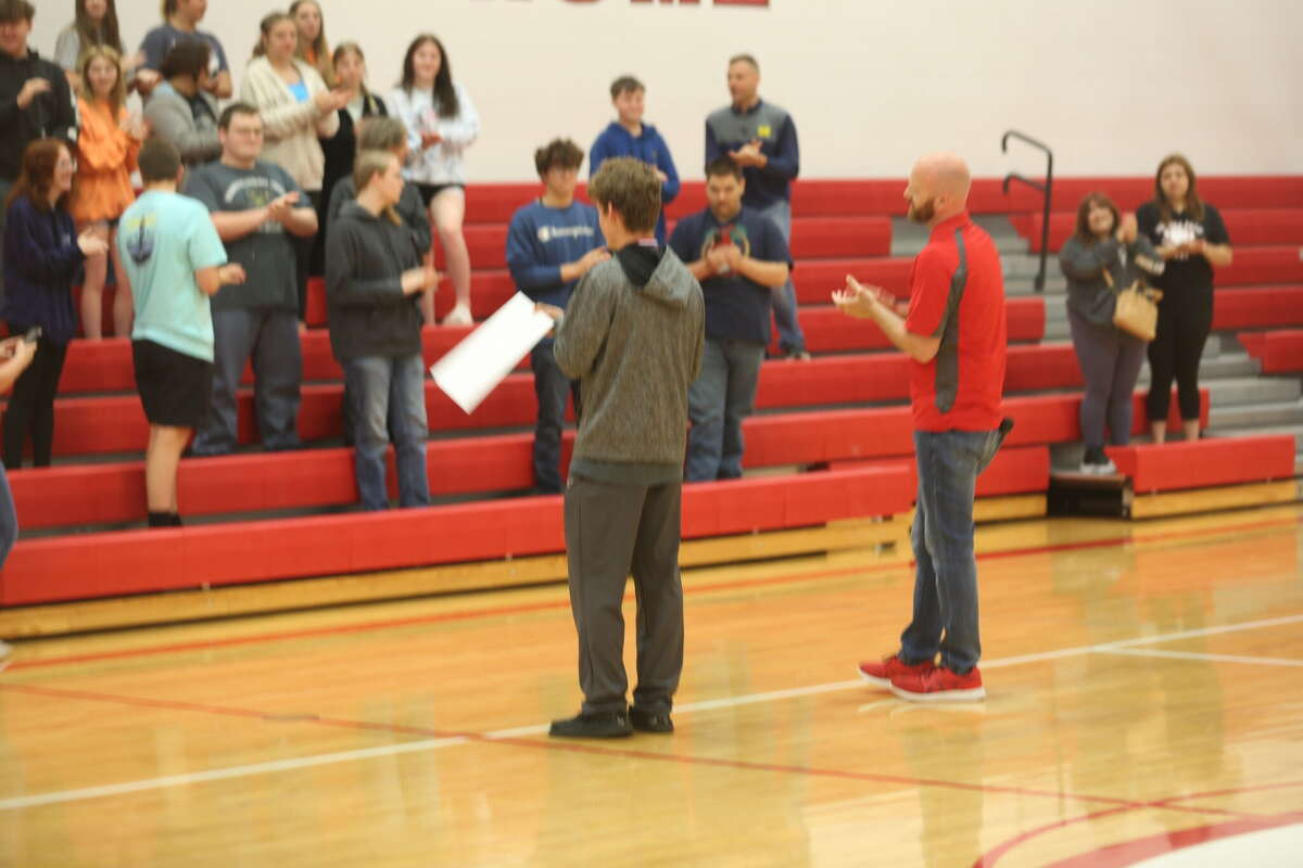 Caseville celebrates individual track state championship