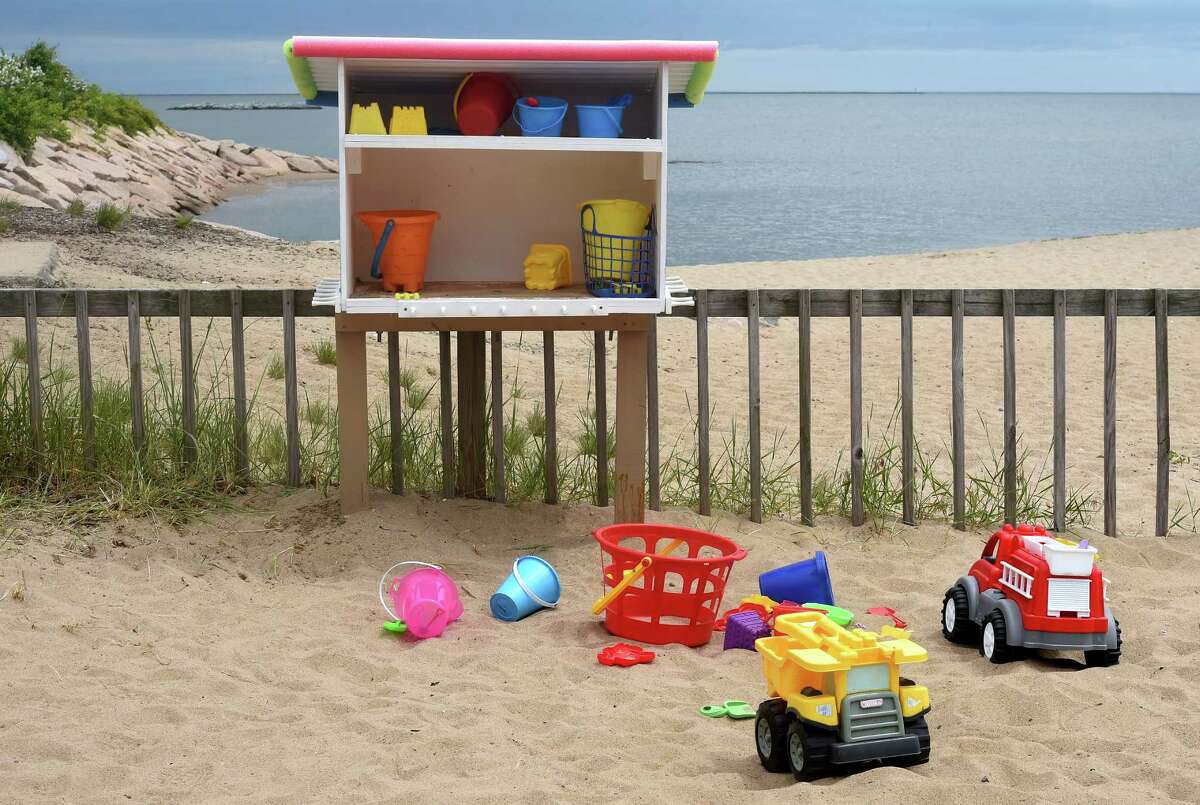 West Haven 'beach box' makes sure all kids have toys to enjoy