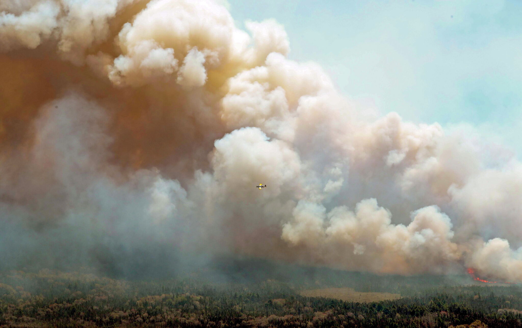 Canadian wildfire smoke is not impacting Michigan's air quality